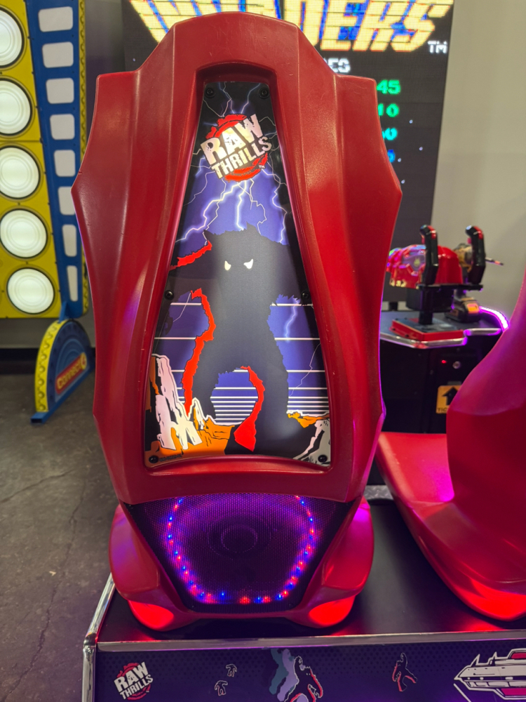 SPACE INVADERS FRENZY DELUXE ARCADE GAME NAMCO RAWTHRILLS