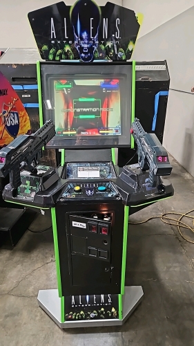 ALIENS EXTERMINATION FIXED GUN SHOOTER ARCADE GAME