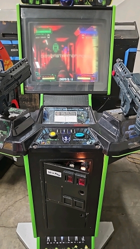 ALIENS EXTERMINATION FIXED GUN SHOOTER ARCADE GAME