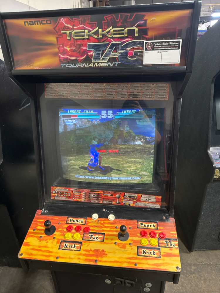 TEKKEN TAG TOURNAMENT CLASSIC FIGHTING ARCADE GAME