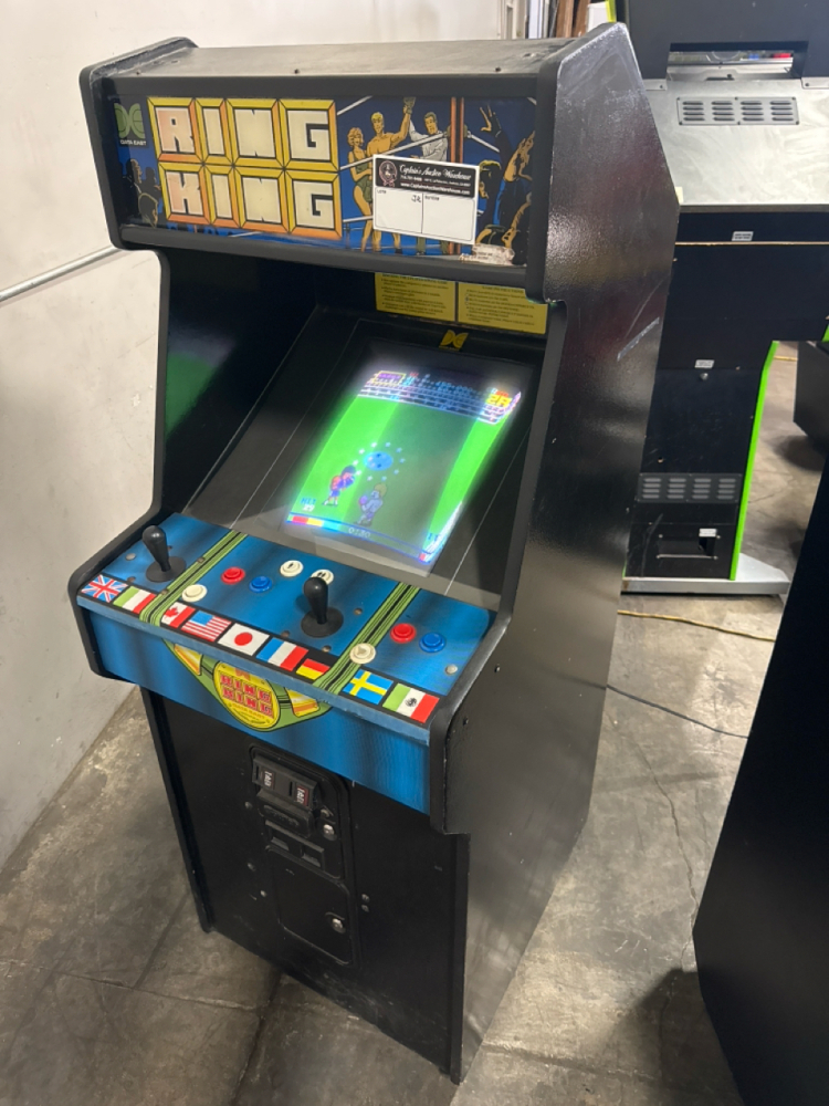 RING KING UPRIGHT 19 CLASSIC BOXING ARCADE GAME
