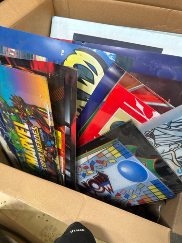 BOX LOT - ARCADE MARQUEES