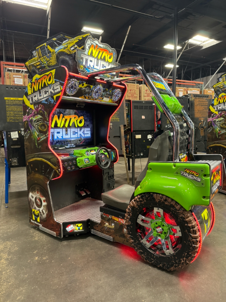 NITRO TRUCKS DELUXE RACING ARCADE GAME RAW THRILLS #1
