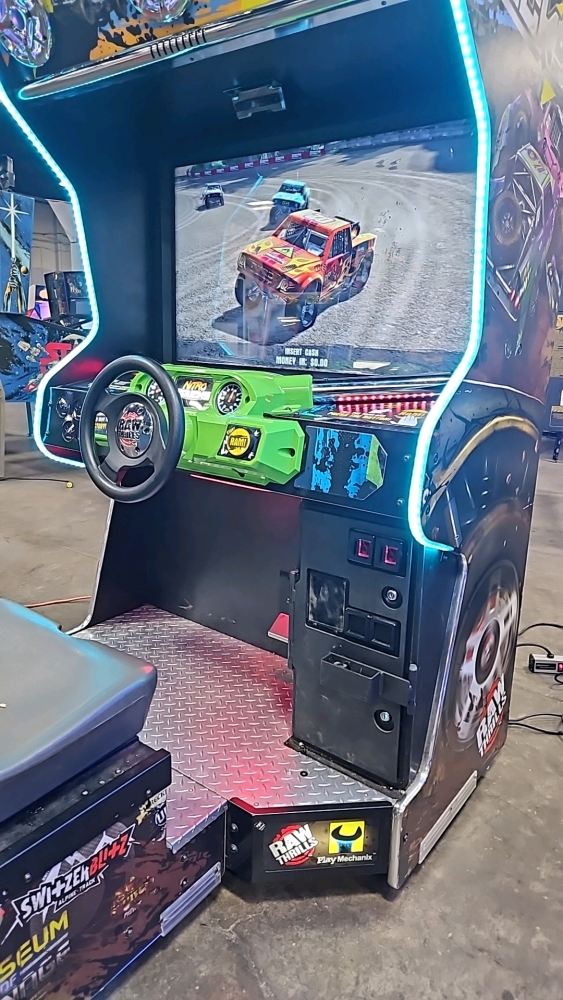 NITRO TRUCKS DELUXE RACING ARCADE GAME RAW THRILLS #1