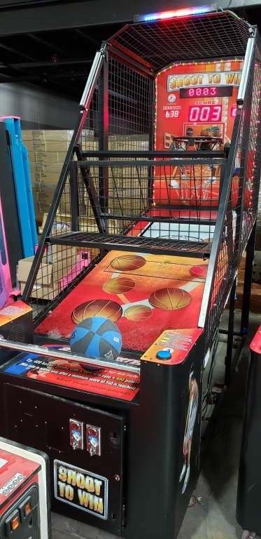SHOOT TO WIN BASKETBALL REDEMPTION GAME