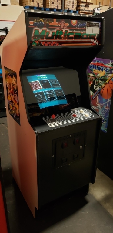 60 IN 1 MULTICADE UPRIGHT ARCADE GAME