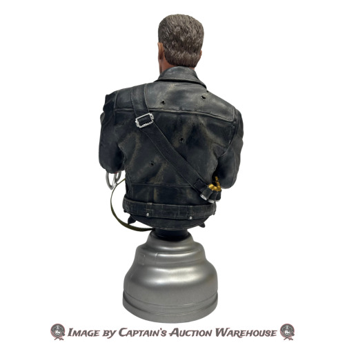 TERMINATOR 2 BATTLED DAMAGED T-800 BUST SIDESHOW COLLECTIBLES 11/1000