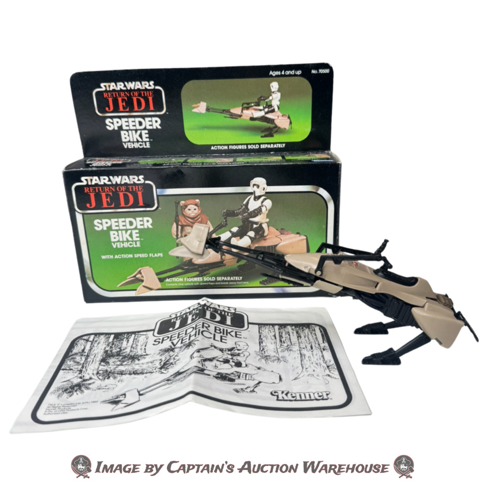 STAR WARS:RETURN OF THE JEDI SPEEDER BIKE KENNER 1983