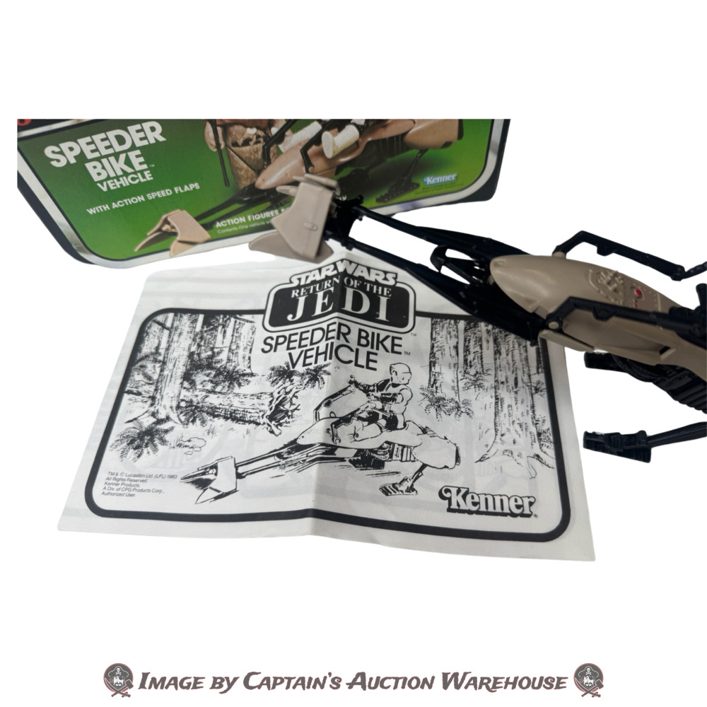 STAR WARS:RETURN OF THE JEDI SPEEDER BIKE KENNER 1983