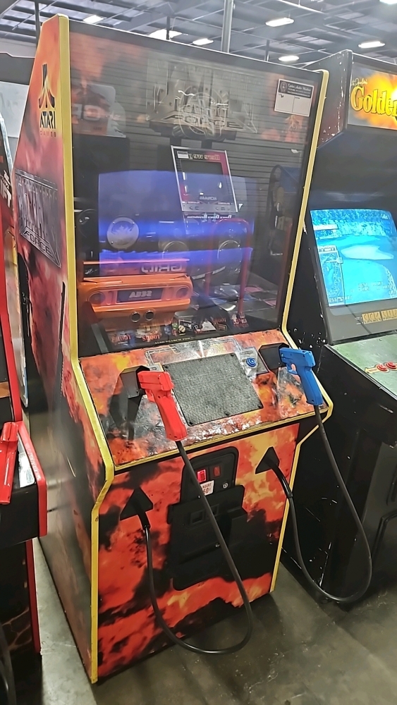 MAXIMUM FORCE SHOOTER ARCADE GAME ATARI