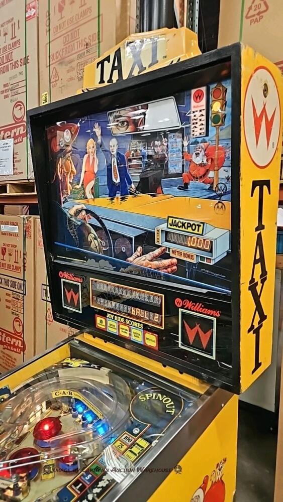 TAXI CLASSIC PINBALL MACHINE by WILLIAMS