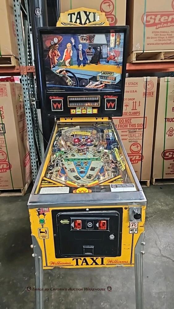 TAXI CLASSIC PINBALL MACHINE by WILLIAMS