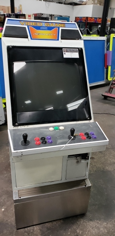AERO CITY CANDY CABINET ON RISER ARCADE GAME
