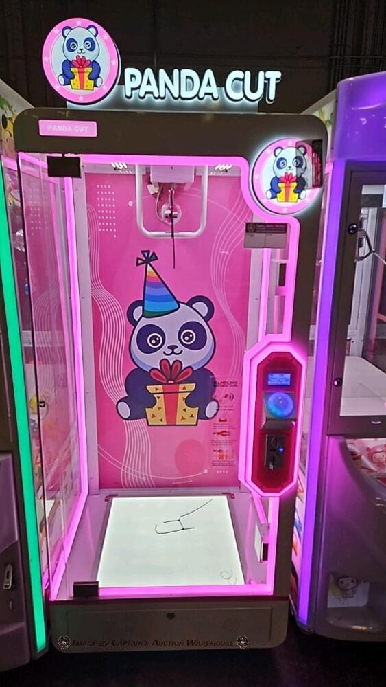 PANDA CUT JUMBO PRIZE REDEMPTION ARCADE GAME BRAND NEW
