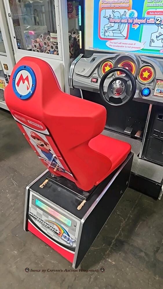 MARIO KART DX ARCADE GP RACER SINGLE SEAT ARCADE GAME #1