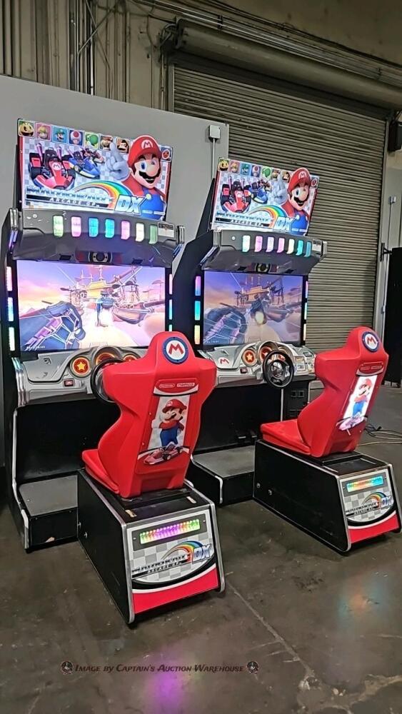 MARIO KART DX ARCADE GP RACER SINGLE SEAT ARCADE GAME #1