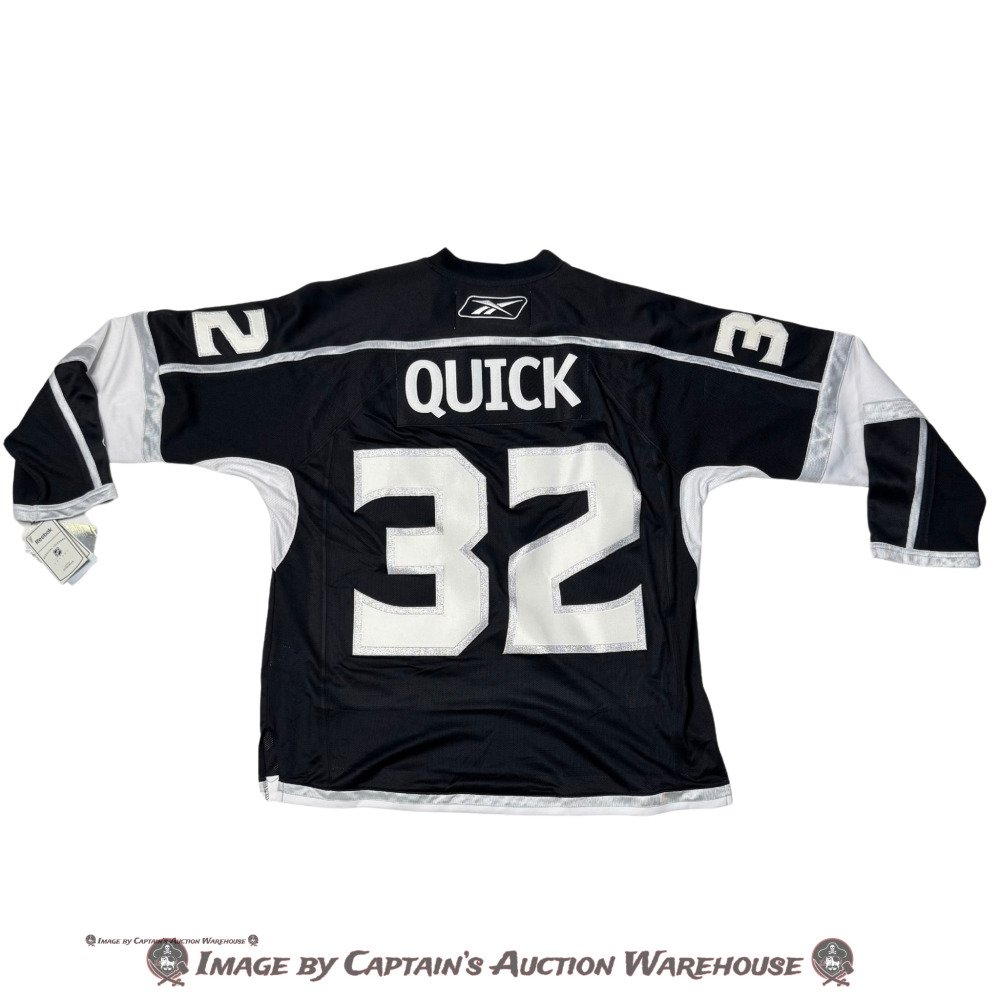 L.A. KINGS JONATHAN QUICK REEBOK HOCKEY JERSEY