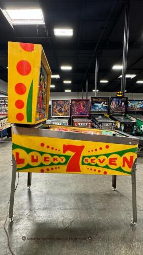 LUCKY SEVEN PINBALL MACHINE WILLIAMS