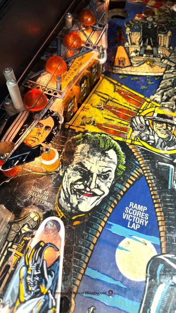 BATMAN PINBALL MACHINE DATA EAST