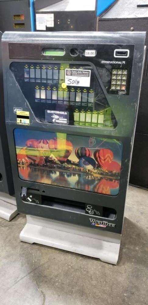 WURLITZER CIGARETTE DISPENSING VENDING MACHINE #1