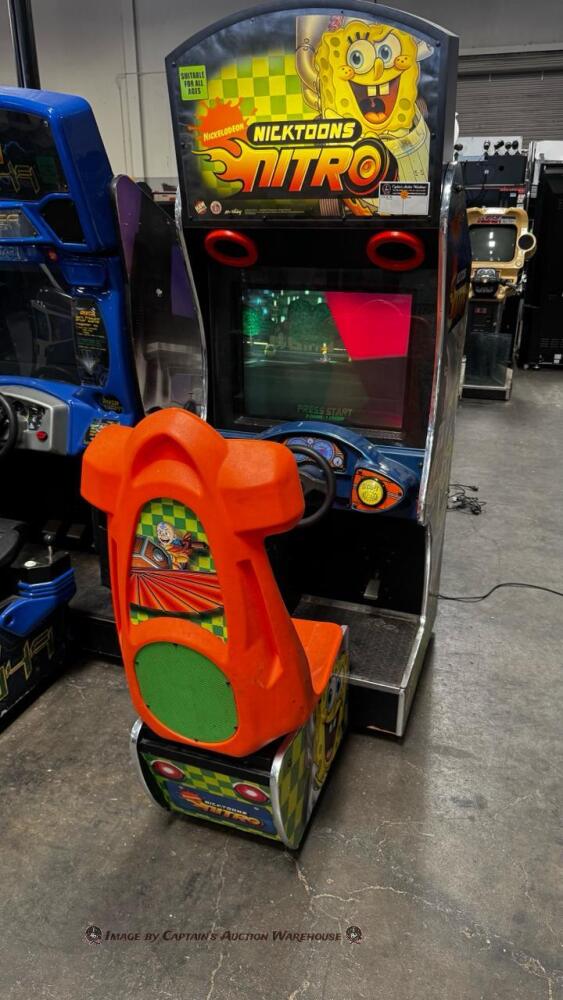 NICKTOONS NITRO RACING ARCADE GAME NICKELODEON #2