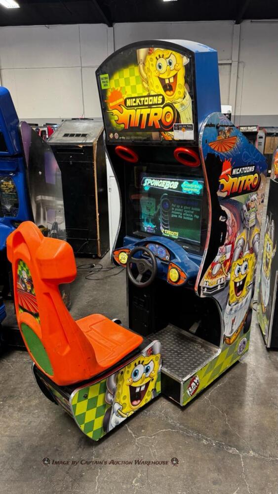 NICKTOONS NITRO RACING ARCADE GAME NICKELODEON #2