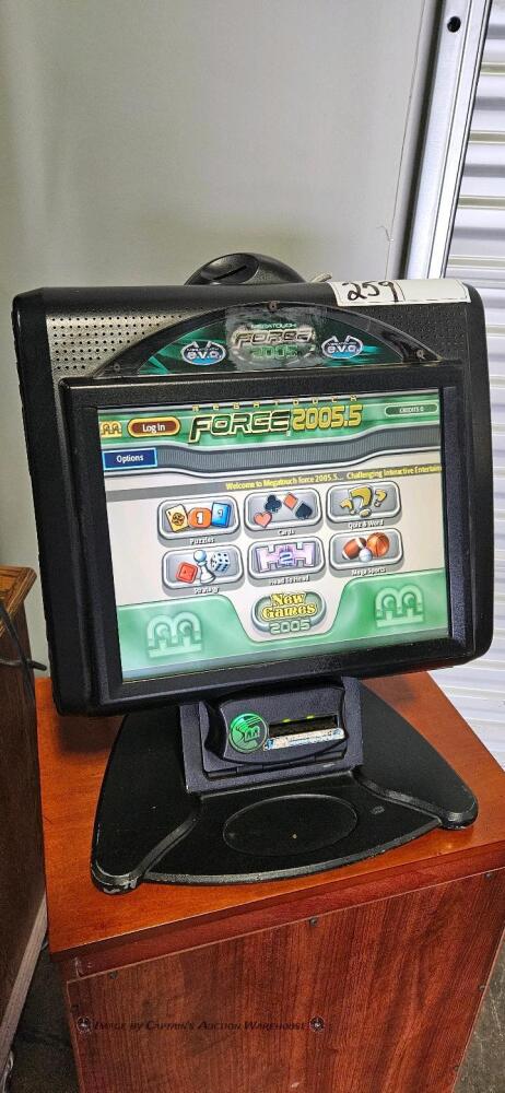 MEGATOUCH FORCE 2005.5 COUNTER TOP BAR ROOM ARCADE