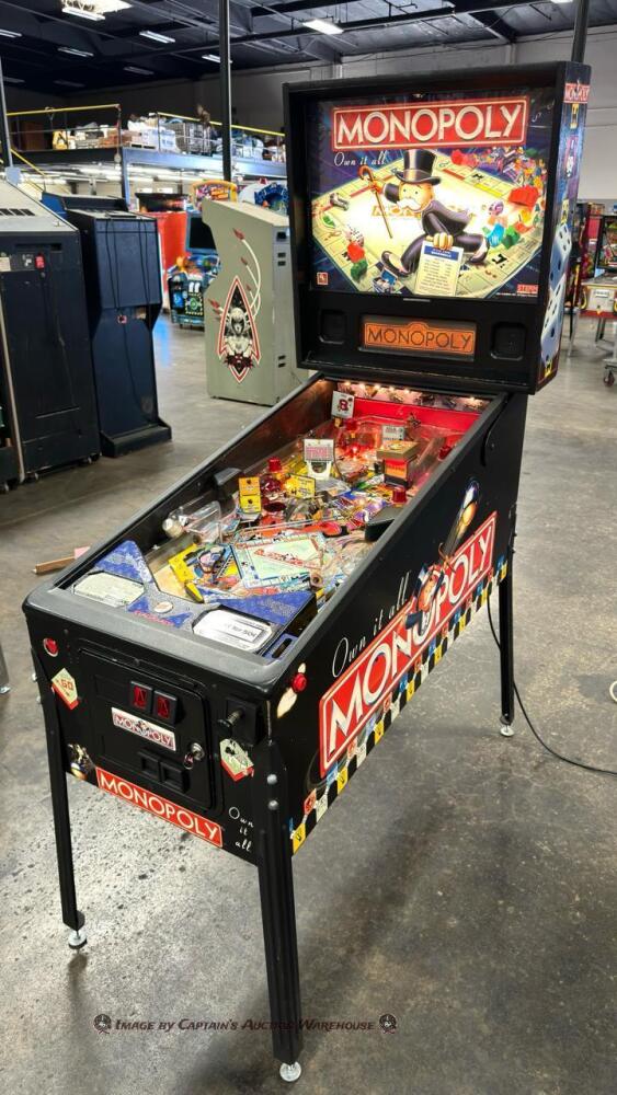 MONOPOLY PINBALL MACHINE STERN