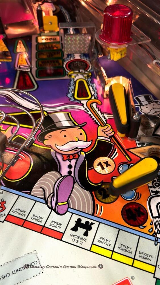 MONOPOLY PINBALL MACHINE STERN