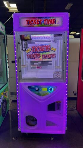 TICKET TIME CLAW CRANE TICKET REDEMPTION GAME