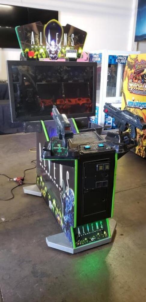 ALIENS EXTERMINATION FIXED GUN SHOOTER ARCADE GAME