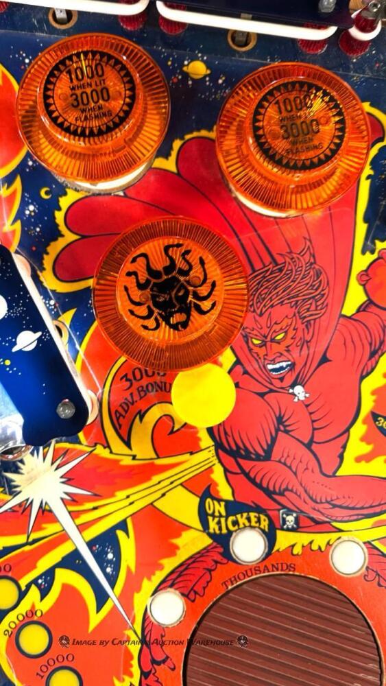 FIREBALL! CLASSIC PINBALL MACHINE BALLY 1985
