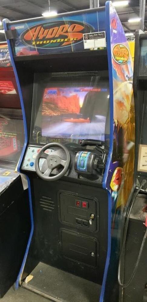 HYDRO THUNDER UPRIGHT RACING ARCADE GAME