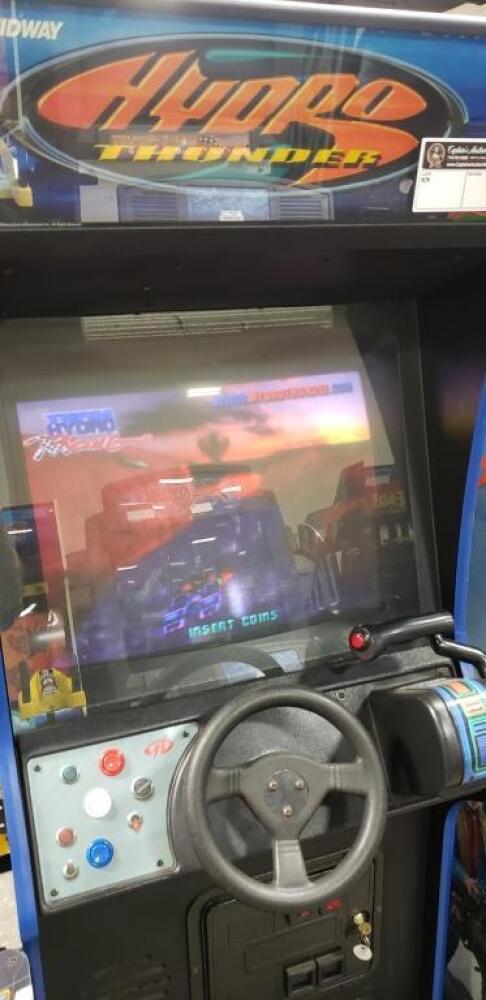 HYDRO THUNDER UPRIGHT RACING ARCADE GAME