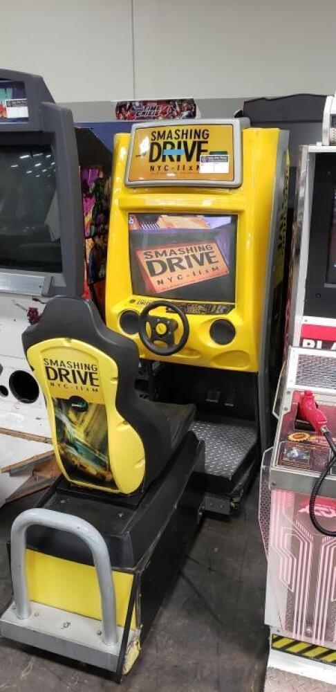 SMASHING DRIVE NYC SITDOWN ARCADE GAME