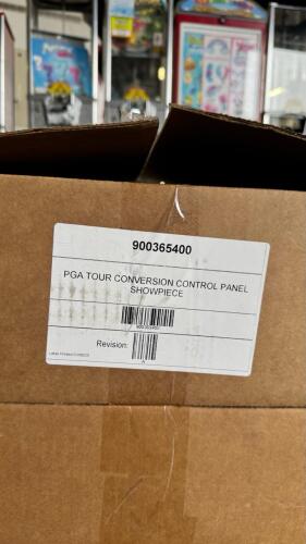 1 LOT- GOLDEN TEE GOLF LIVE CONTROL PANELS (5 BOXES)