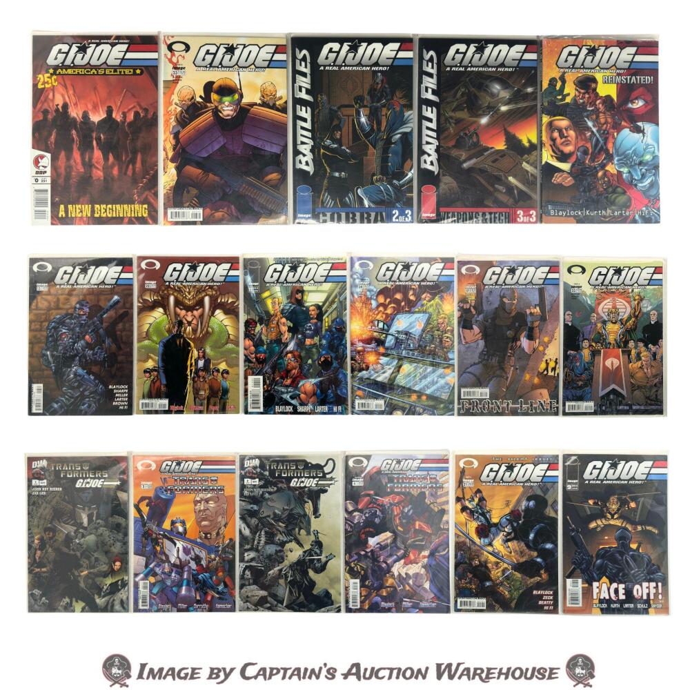 TRANSFORMER GI JOE COMIC LOT