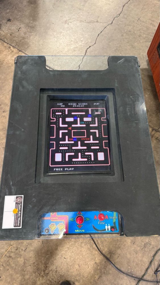 PIXEL BASH PAC-MAN COCKTAIL TABLE ARCADE GAME NAMCO #1