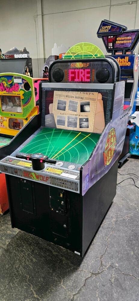 SEA WOLF NEXT MISSION TICKET REDEMPTION GAME COASTAL