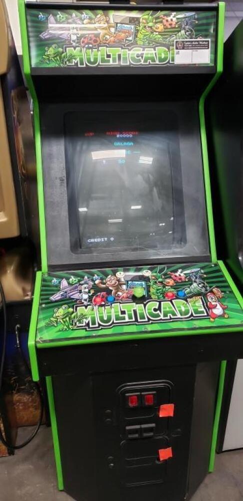 60 IN 1 MULTICADE UPRIGHT ARCADE GAME