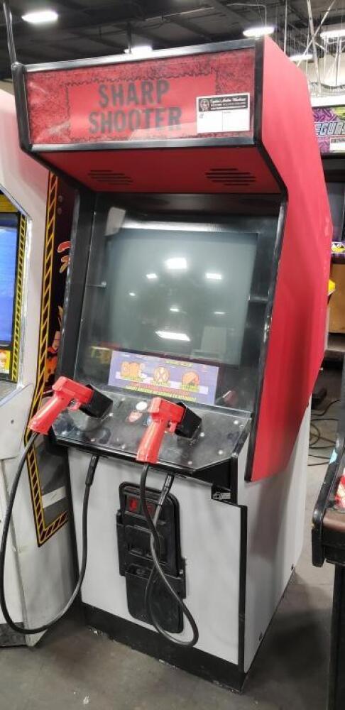 SHARPSHOOTER TARGET SHOOTER UPRIGHT ARCADE GAME
