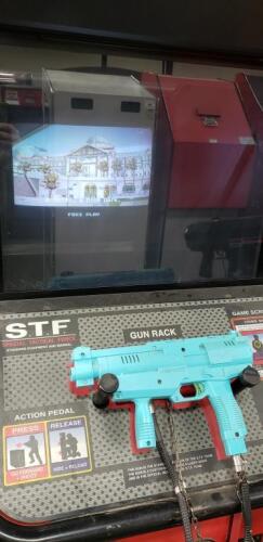 CRISIS ZONE UPRIGHT ARCADE GAME NAMCO