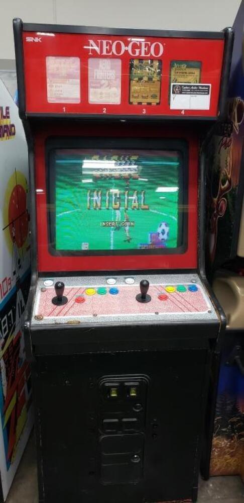 NEO GEO 4 SLOT SNK UPRIGHT ARCADE GAME