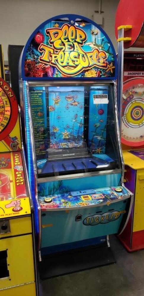 DEEP SEA TREASURE UPRIGHT TICKET REDEMPTION GAME