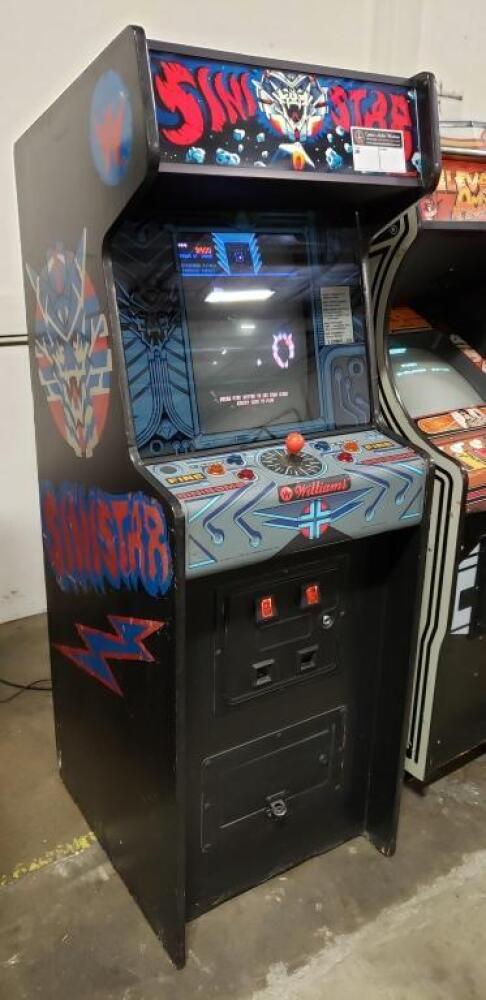 SINISTAR WILLIAMS CLASSIC DEDICATED ARCADE GAME