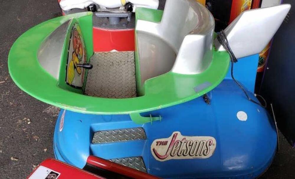 KIDDIE RIDE JETSON'S SPACE SHIP COIN OP