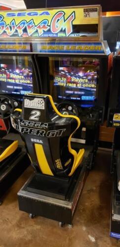 SUPER GT TWIN DRIVER SEGA ARCADE GAME