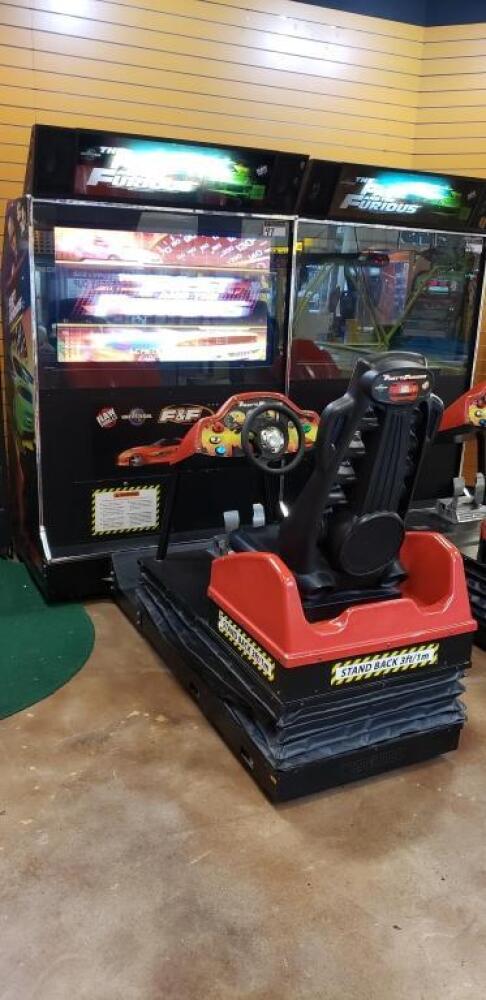 FAST & FURIOUS MOTION 60 DRIVER ARCADE GAME