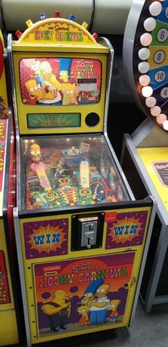 SIMPSONS KOOKY CARNIVAL TICKET REDEMPTION GAME