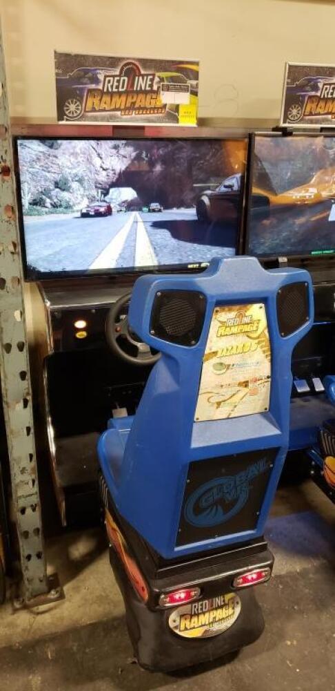 REDLINE RAMPAGE LCD RACING ARCADE GAME #2